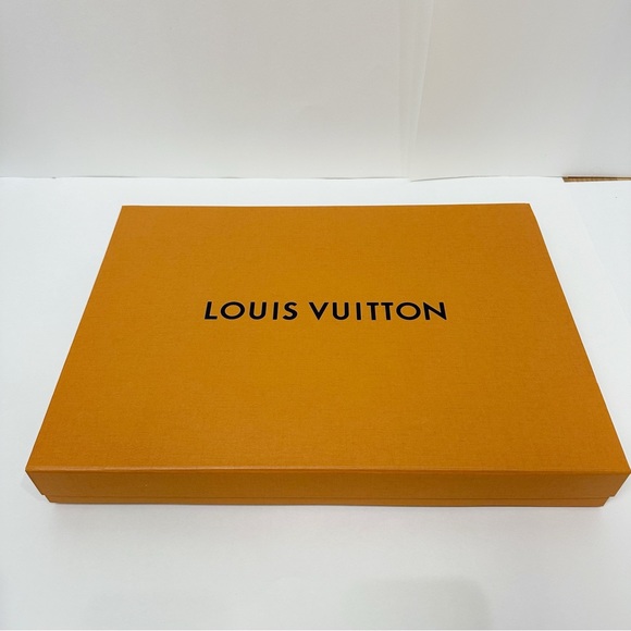 Louis Vuitton | Accessories | Louis Vuitton Box Orange Blue Open Flap ...